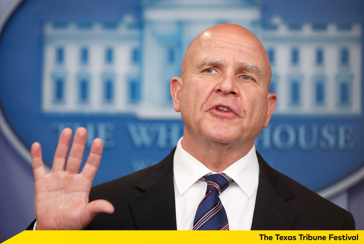 Watch H.R. McMaster at the 2020 Texas Tribune Festival | The Texas Tribune