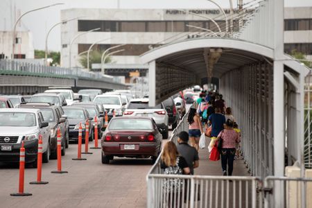 Nuevo Laredo Border Crossing Listening To Laredo: A Border City In A