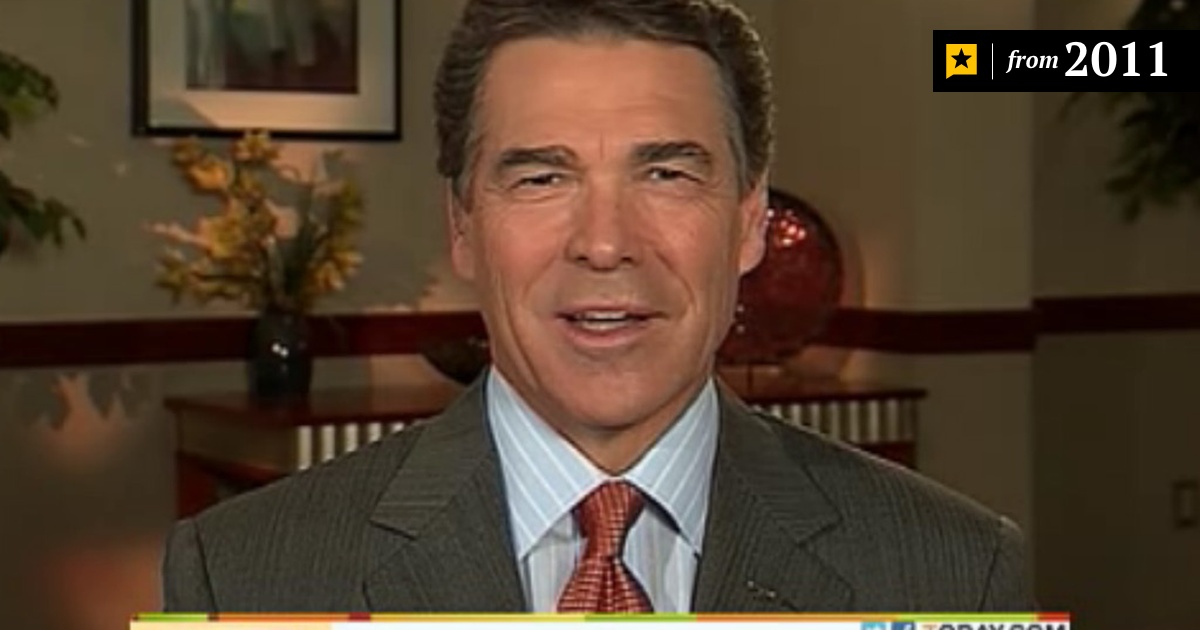 Perry Goes on TV to Explain "Oops" Debate Brain Freeze | The Texas Tribune