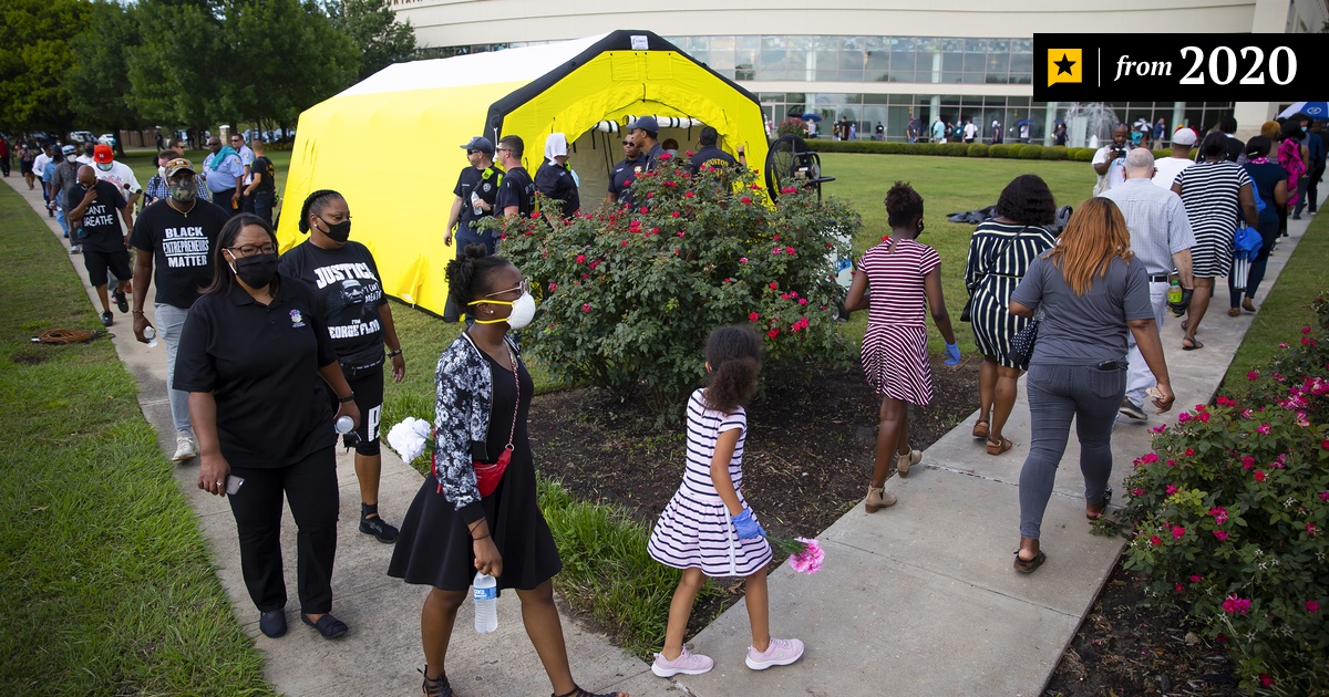 George Floyd’s memorial in Houston draws anguish and calls for change ...