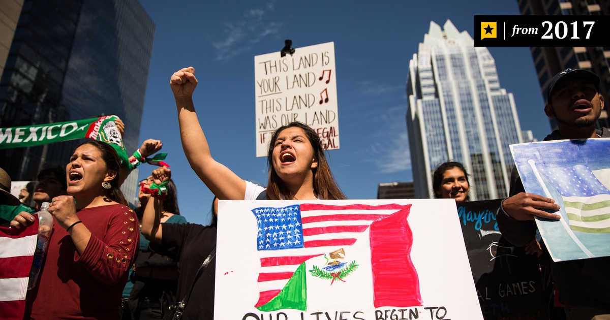 After Austin ICE raids, immigrants and supporters march in protest ...