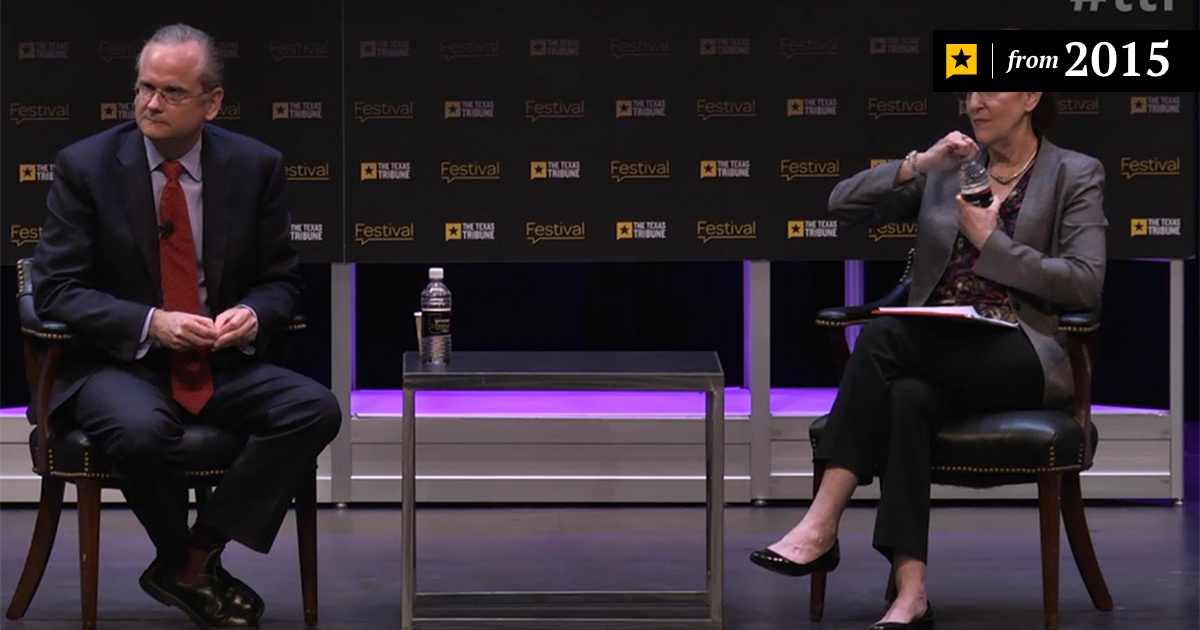 Video: Lawrence Lessig at The Texas Tribune Festival | The Texas Tribune