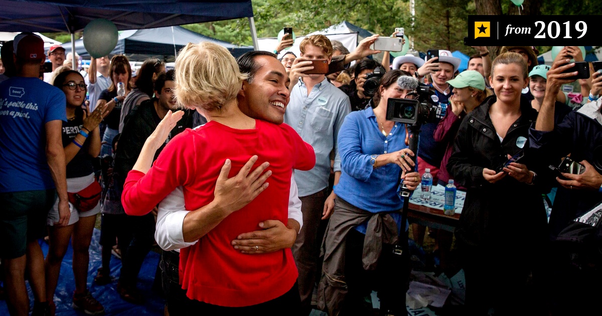 Julián Castro and Elizabeth Warren may be rivals — but they’re buddies ...
