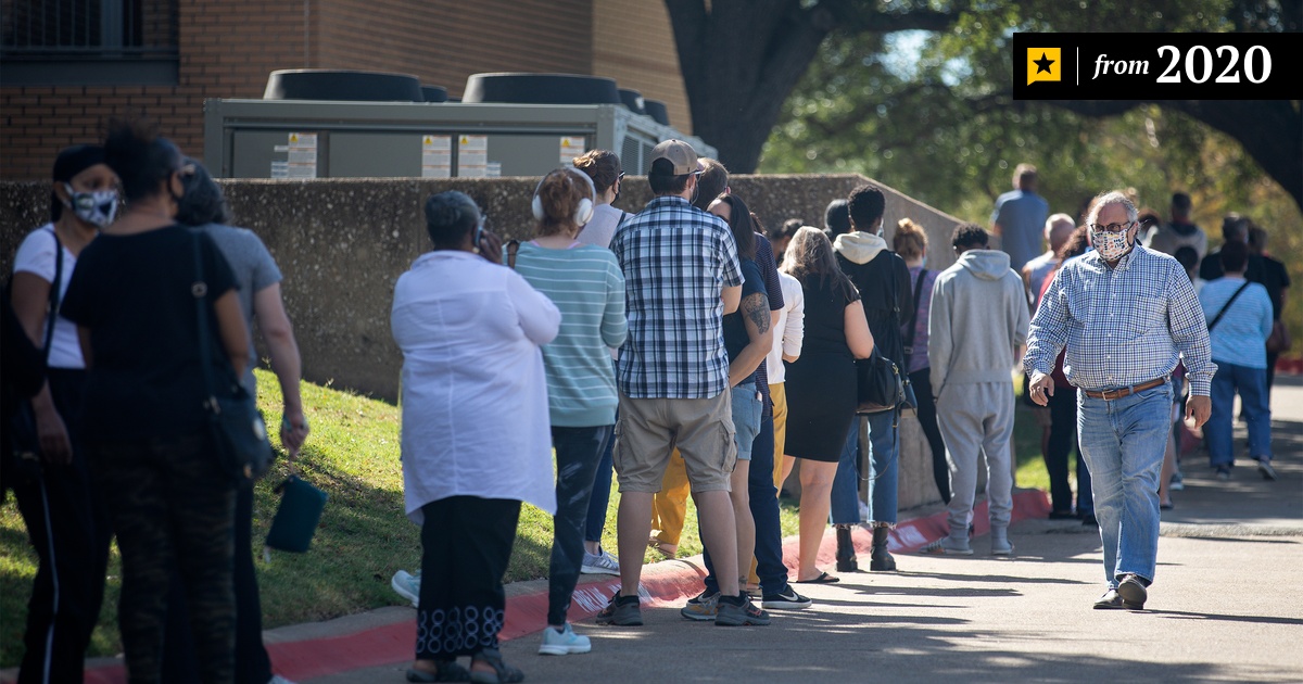 Texas early voting appears up. It’s too early to know what that means ...