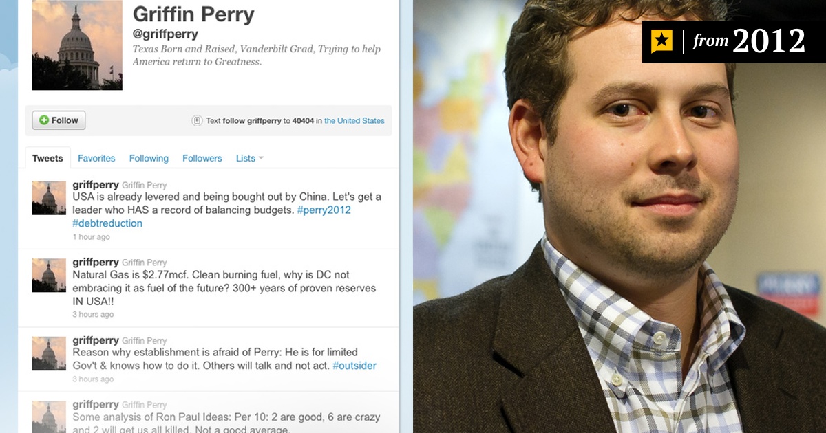 On Twitter, Rick Perry's Son Livens Up Dad's Candidacy | The Texas Tribune
