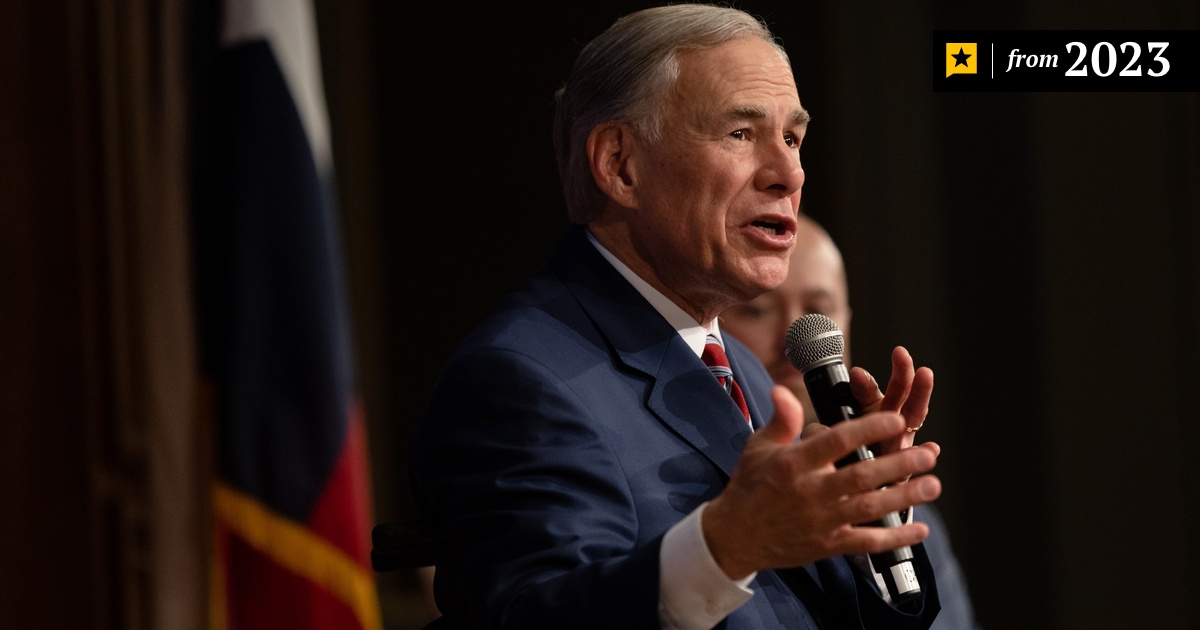 Abbott finds legal workaround for contested 2023 election | The Texas ...