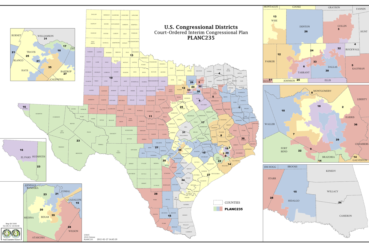 Redistricting: Maps, Stats and Some Notes | The Texas Tribune