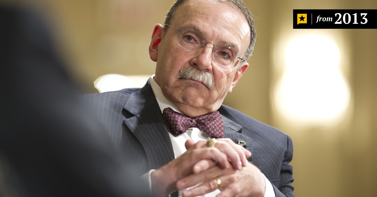 Texas A&M President Loftin Stepping Down | The Texas Tribune