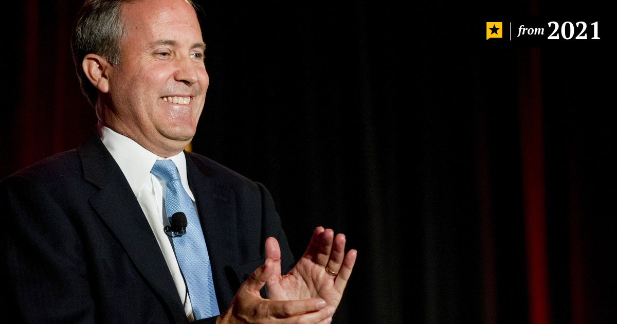 Analysis: Texas Attorney General Ken Paxton using state seal as shield ...