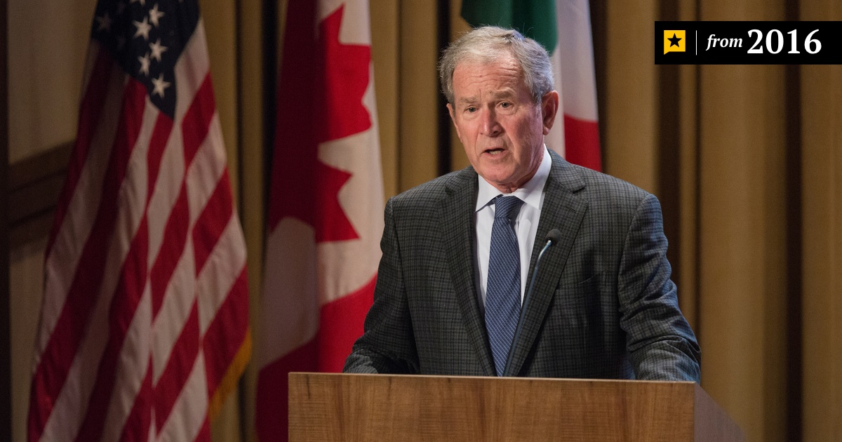 After Trump election, Bush says "anger shouldn't drive policy" | The ...