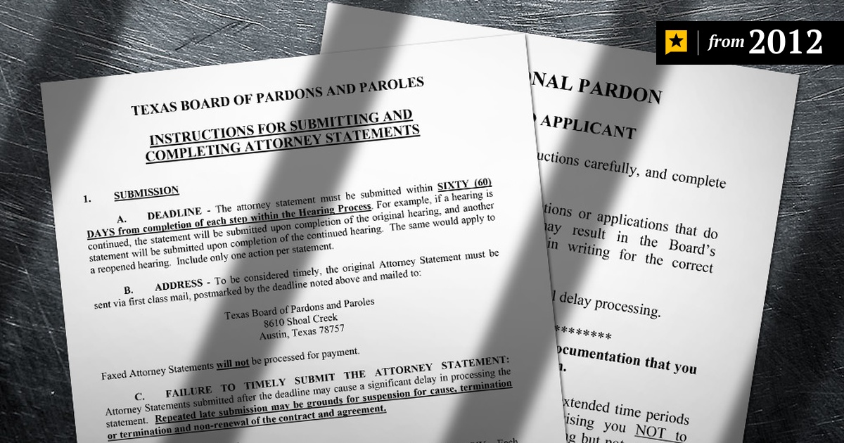 New Parole Rules Sought in Cases Involving Children | The Texas Tribune