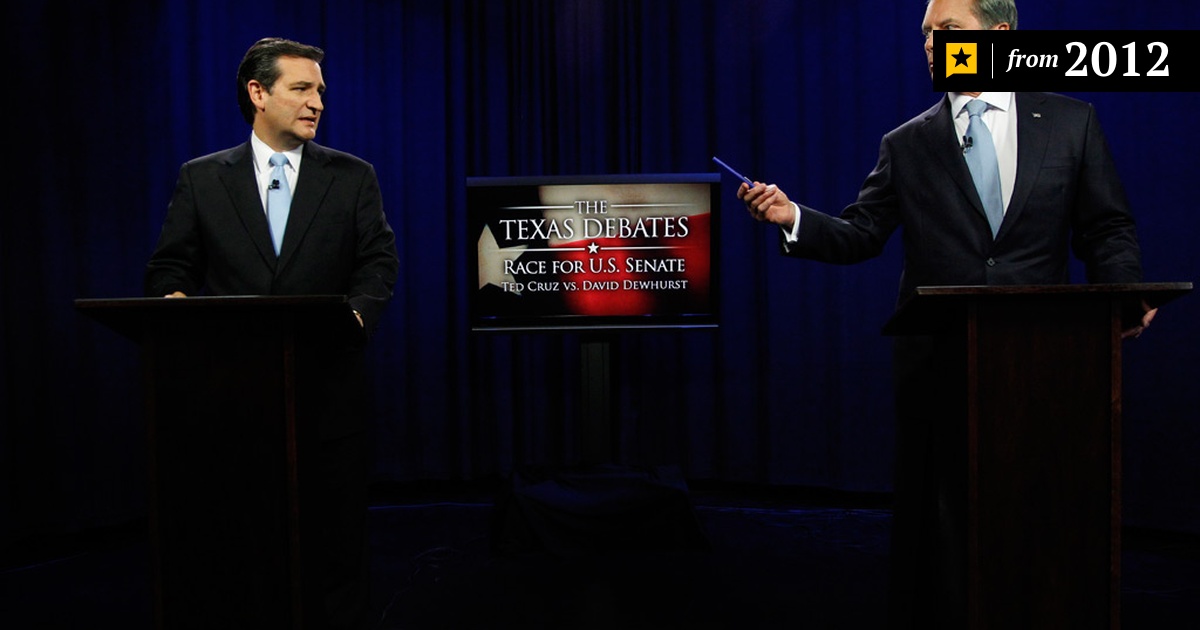 Video: Cruz, Dewhurst Debate Highlights | The Texas Tribune