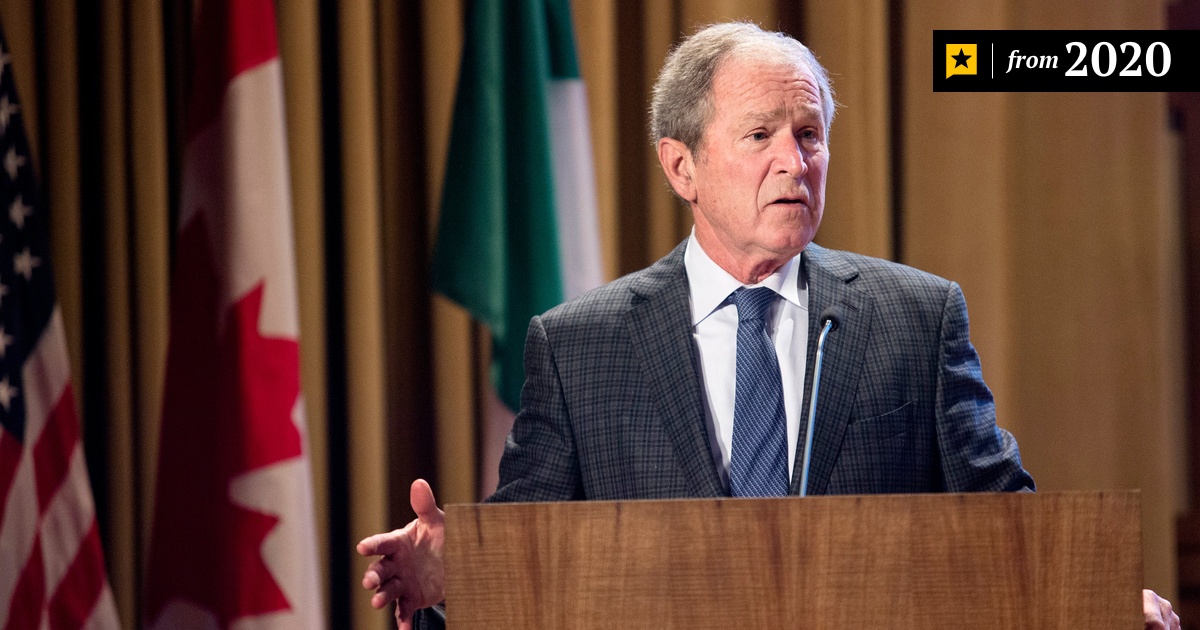 George W. Bush congratulates President-elect Joe Biden on his victory ...