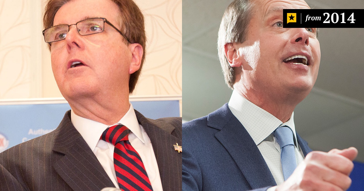 Patrick and Dewhurst Heading to Runoff in Lt. Gov. Race | The Texas Tribune