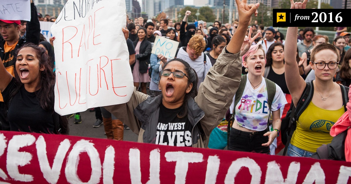 UT-Austin students lead hours-long protest after Trump win | The Texas ...