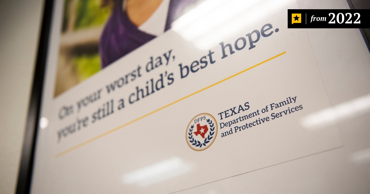 Texas may face “substantial fines” over its troubled foster care system ...