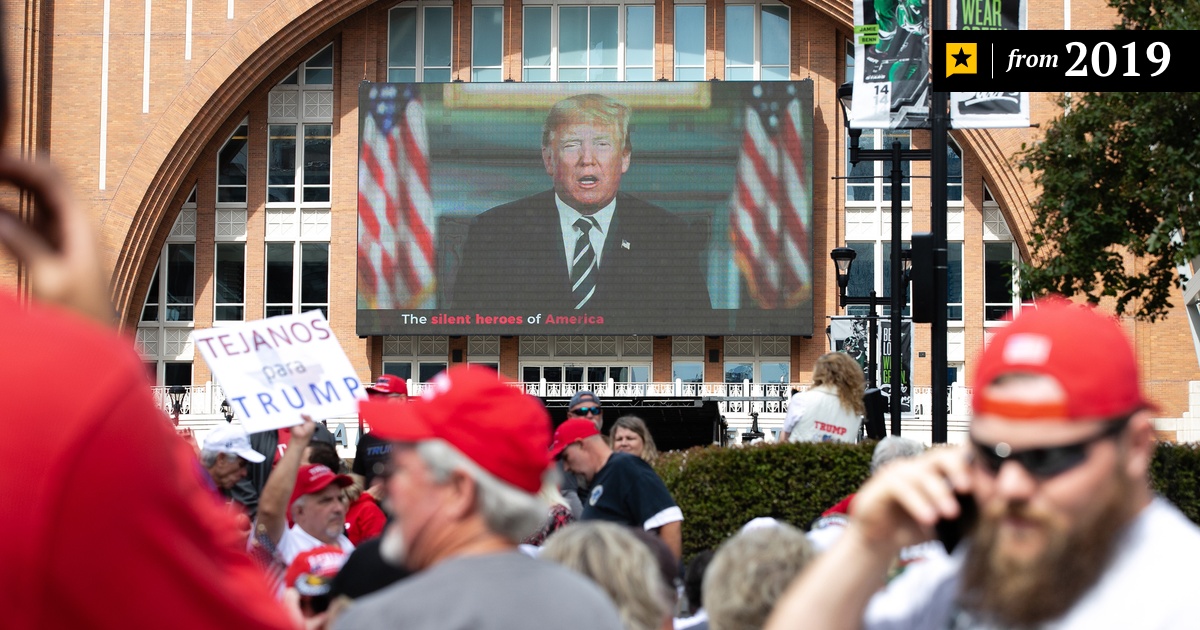 Donald Trump fans in Dallas, Texas say the president just “gets” them ...