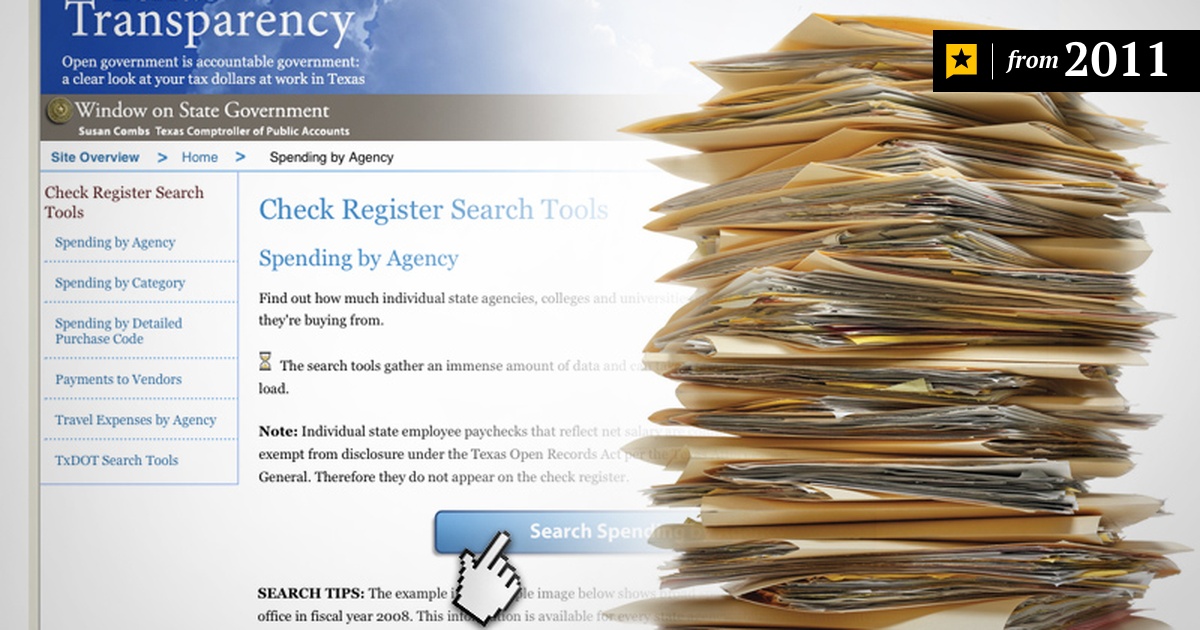 New Laws Push Government Transparency, Protect Privacy | The Texas Tribune