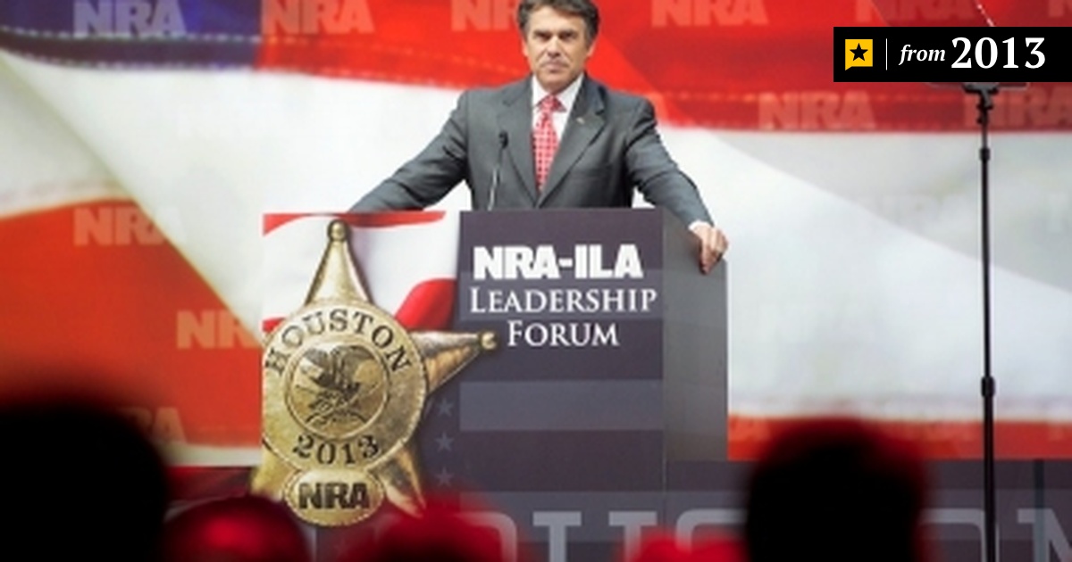 Video: Introduction to Rick Perry's 2013 NRA Speech | The Texas Tribune