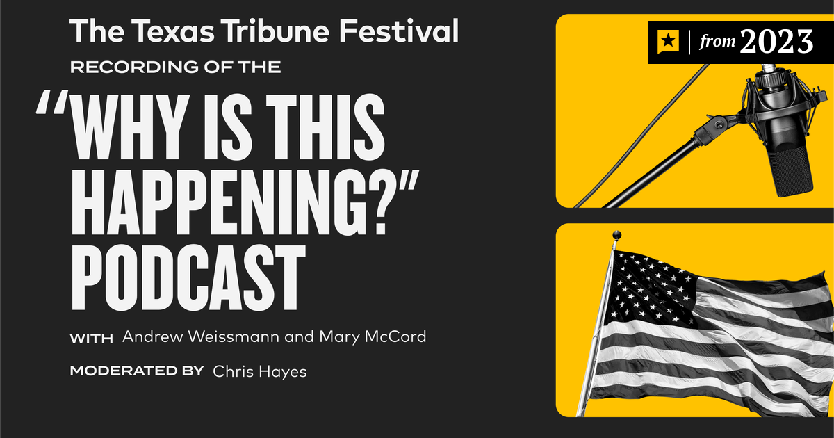 Former Justice Department officials speaking at the Texas Tribune ...