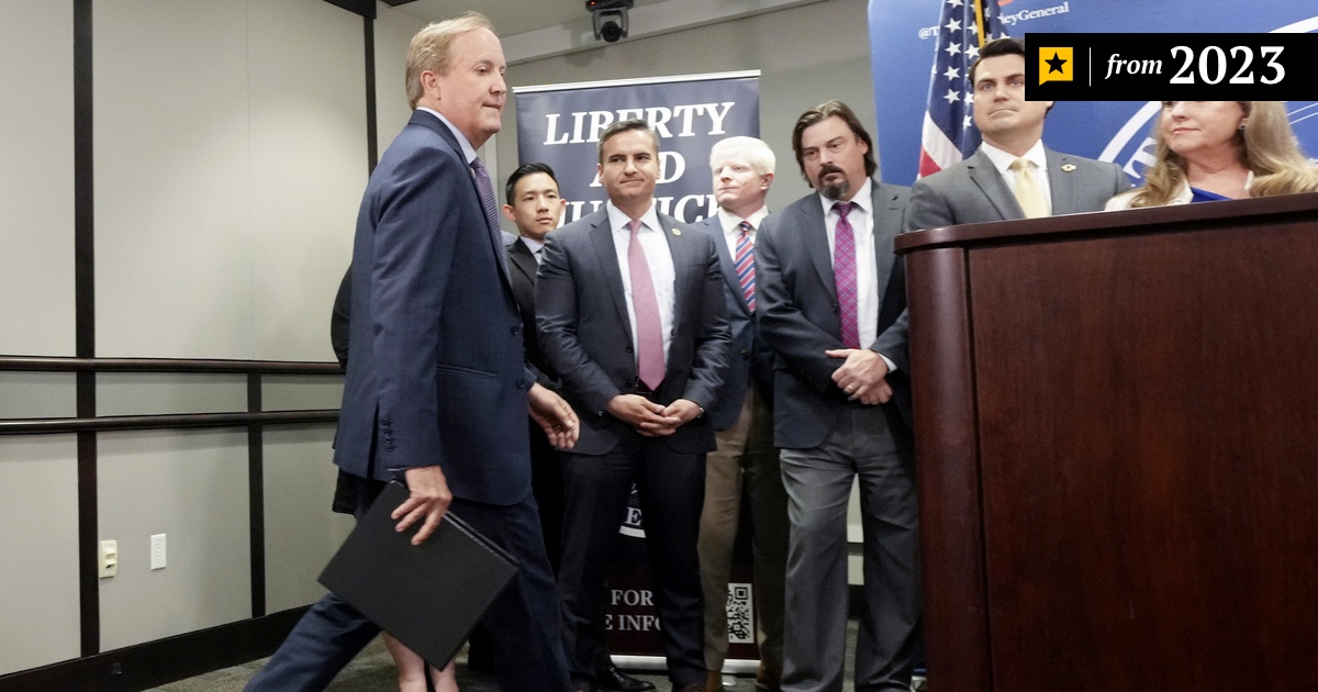 Texas AG says state bar can’t discipline him for 2020 elections lawsuit ...