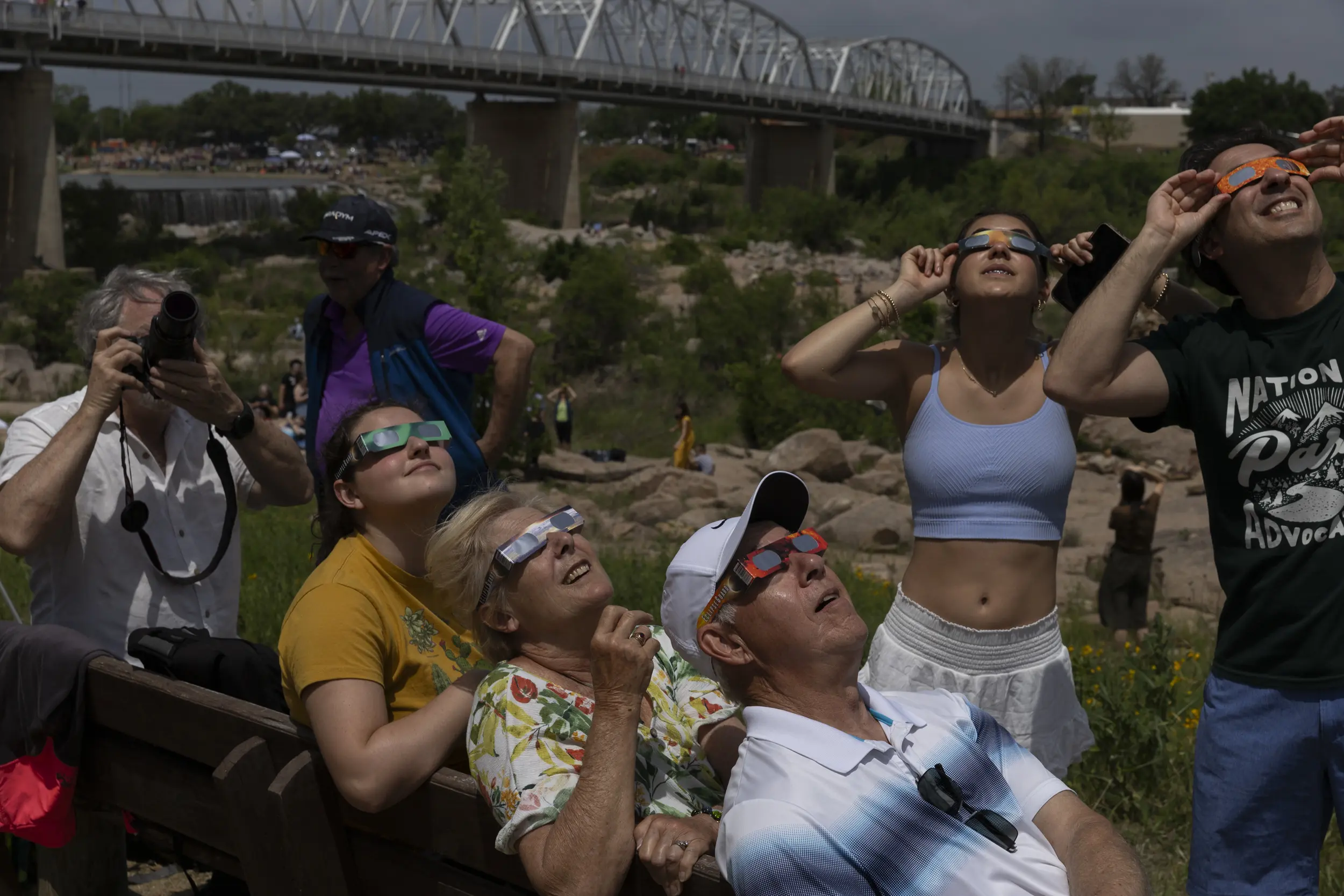 Clouds Break Just In Time For Many In Texas To View Eclipse - Austin ...