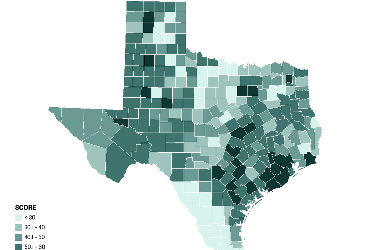 Several Texas Counties Rank High in Diversity Index | The Texas Tribune