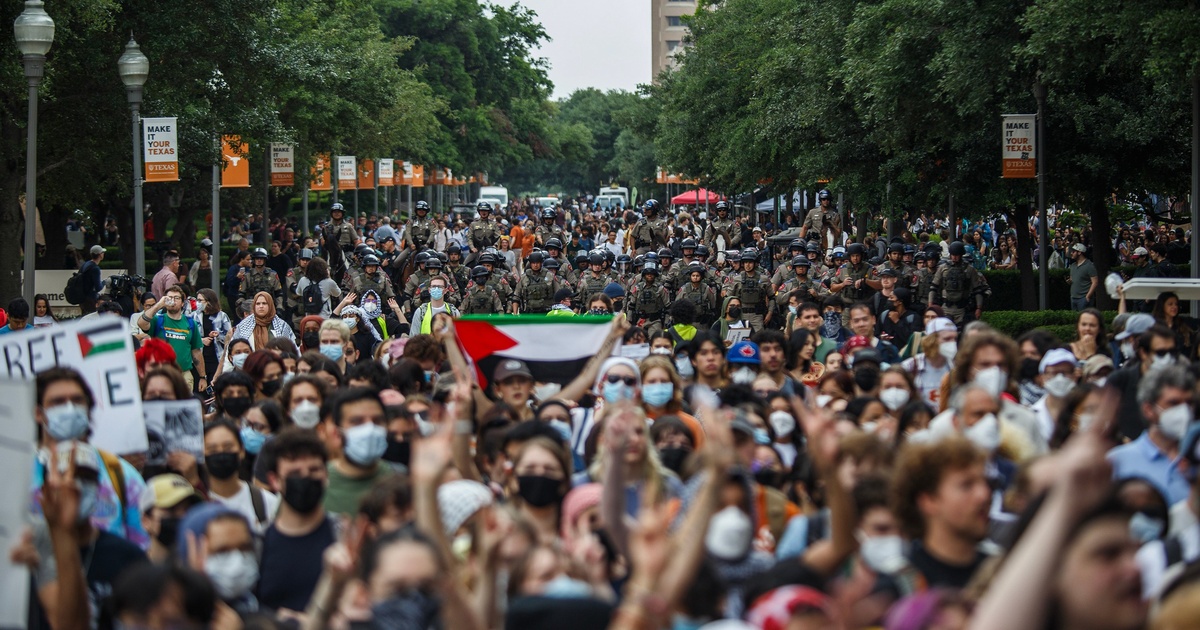 UT-Austin sued over arrests during pro-Palestine protests | The Texas ...