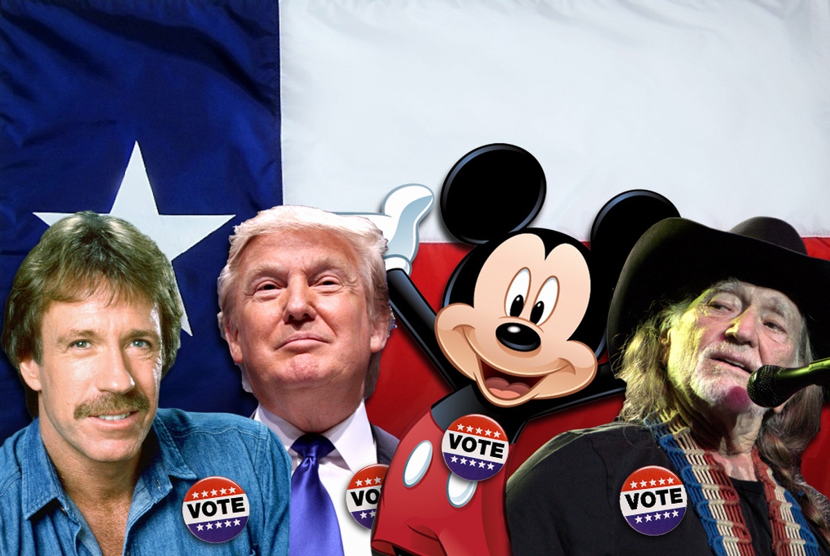 They Weren't in the Running, but They Still Won Votes | The Texas Tribune